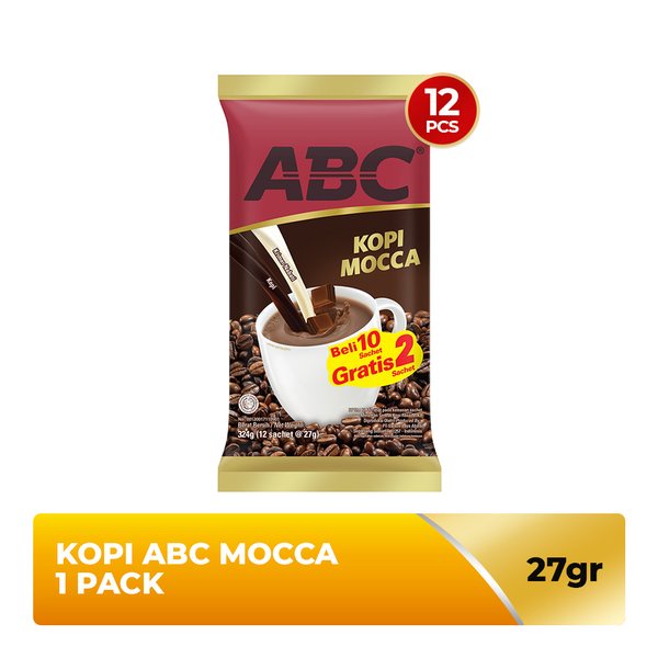 Jual Minuman Kopi Abc Mocca 1 Pack (10 x 27 gram) | Shopee Indonesia