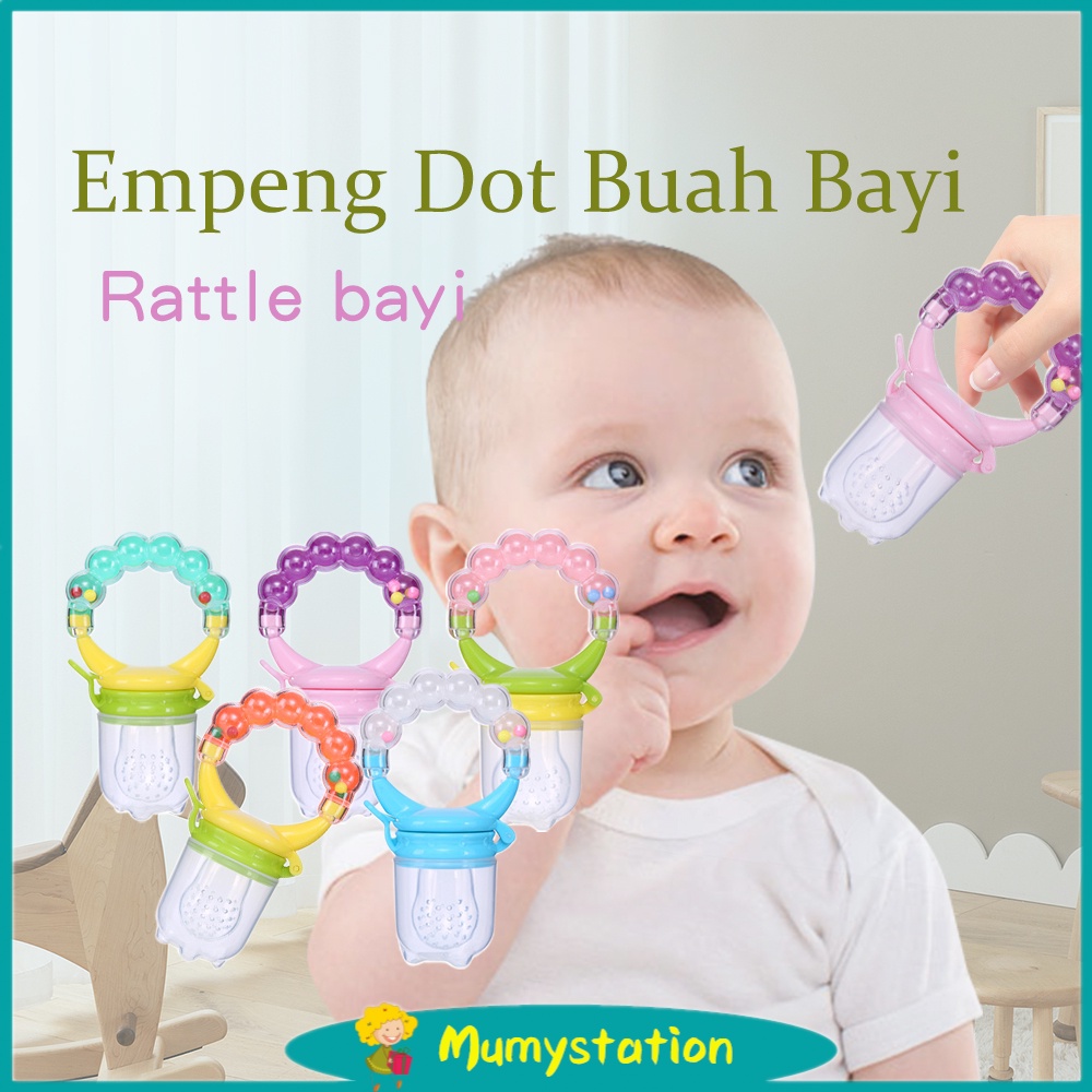 Jual Mumystation Empeng Dot Buah Bayi Fruit Feeder Rattle Teether Bayi ...
