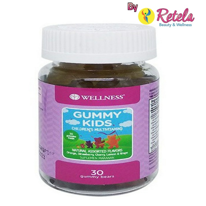 Jual WELLNESS GUMMY KIDS 1 BOTOL 30 GUMMY | Shopee Indonesia