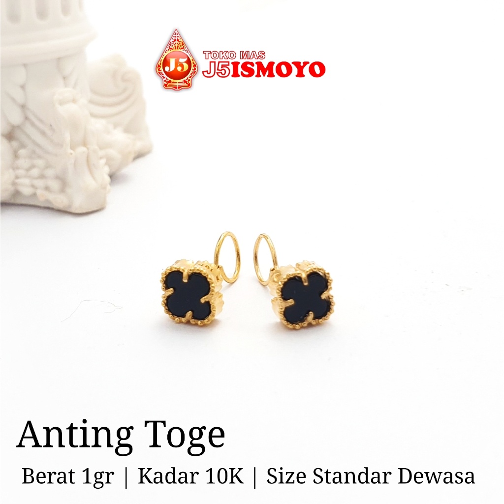 Jual Anting Emas Toge Clover J5 Ismoyo | Shopee Indonesia