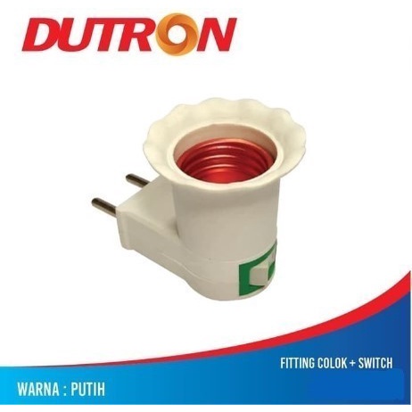 Jual Colokan Saklar Switch ON OFF Fiting Lampu LED Tidur Belajar DUTRON ...