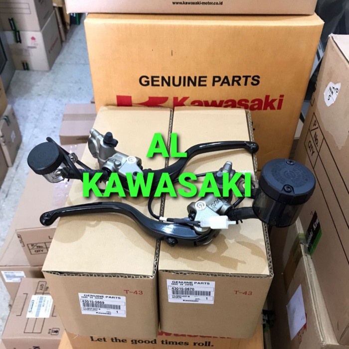 Jual master rem depan assy master kopling set brembo ninja h2 h2r original Kawasaki | Shopee ...