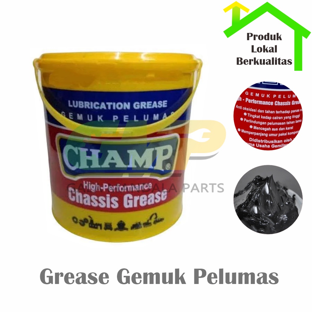 Jual Champ Chassis Grease NLGI 3 High Performance Stempet Gemuk Pelumas ...