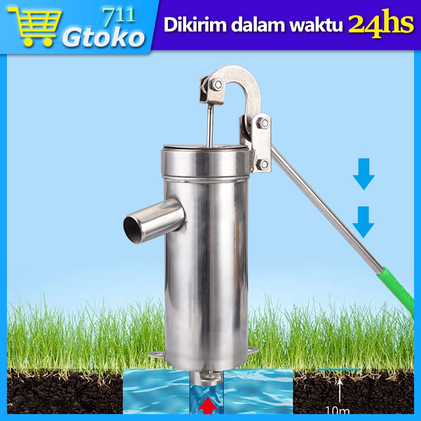 Jual Pompa Air Manual Sumur Stainless Steel Pump Water Pompa Air Tangan ...