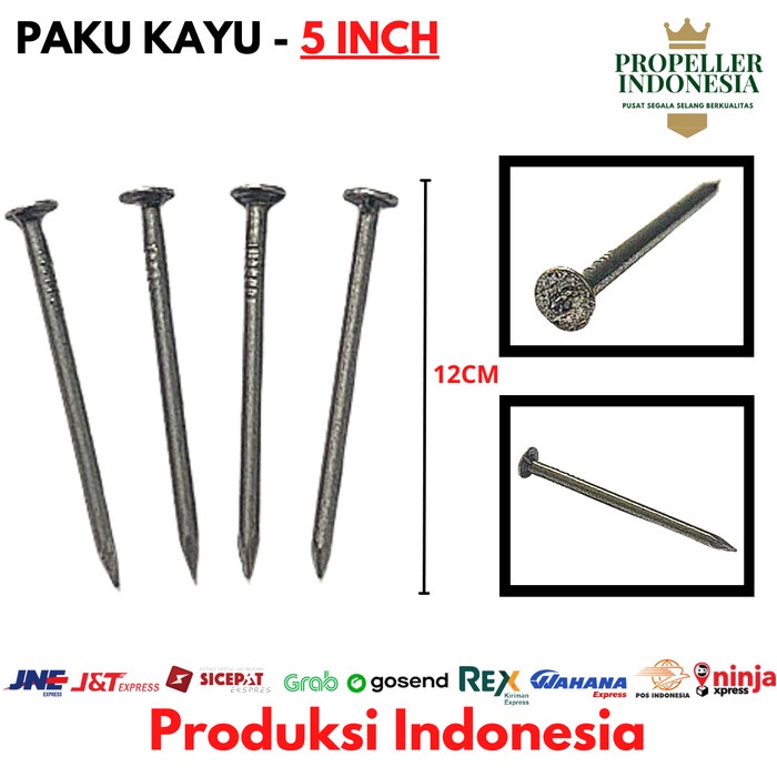 Jual Paku Kayu Seri Paku Triplek 1Inch 1 1/2Inch 2Inch 3Inch 4Inch ...