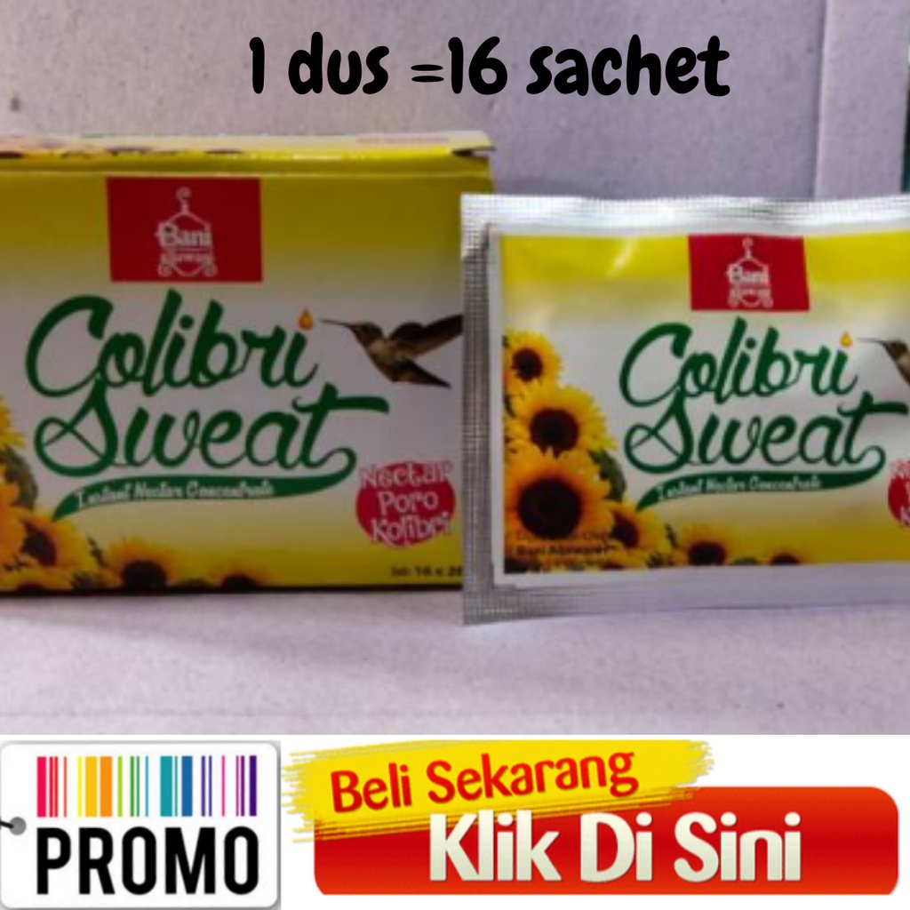 Jual JUAL COLIBRI SWEAT 1DUS 16SACHET KOLIBRI SWEET KUNING ORANGE ...