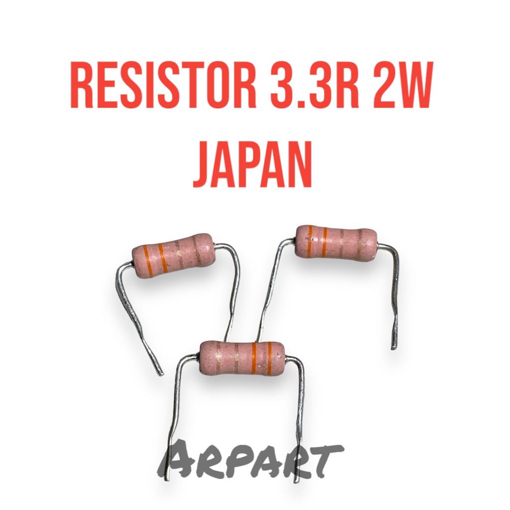 Jual resistor 3R3 2watt original japan | Shopee Indonesia