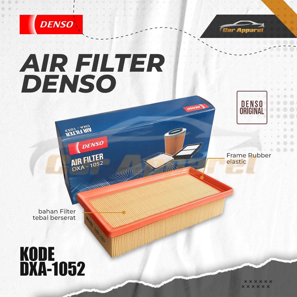Jual Filter Udara Mitsubishi Xpander Denso Ori DXA-1052 Saringan Udara ...