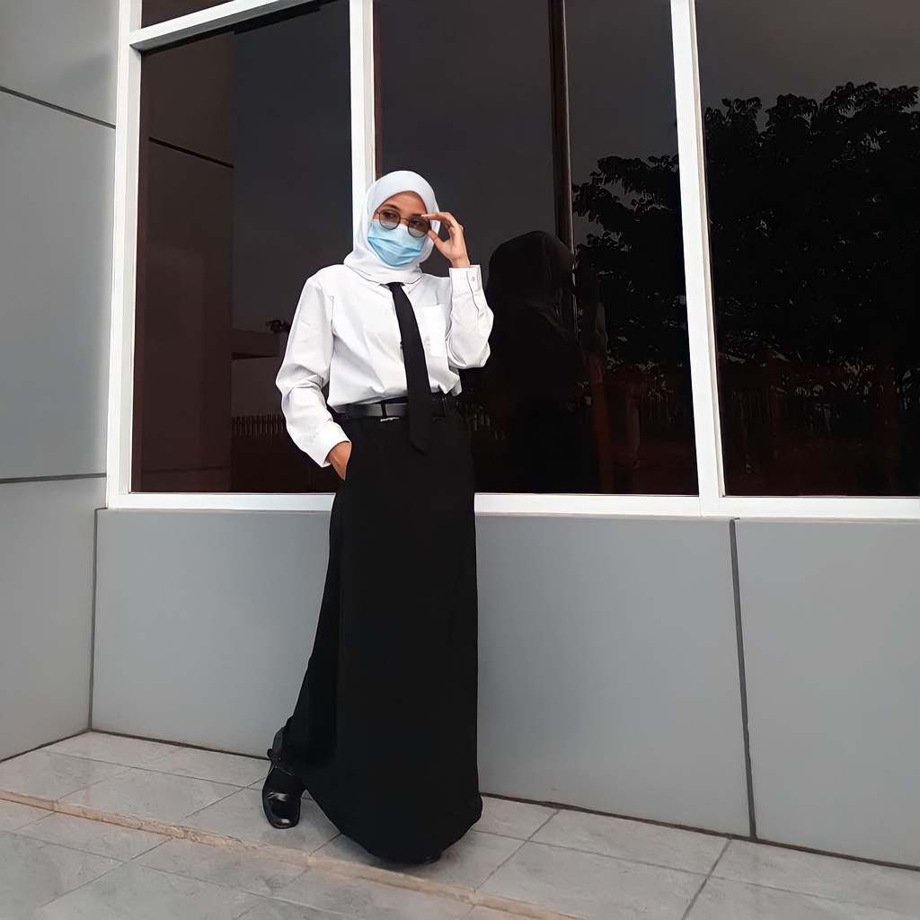 Jual OSPEK - Rok A Line Kemeja Putih Formal (TIDAK BUNDLING) Premium ...