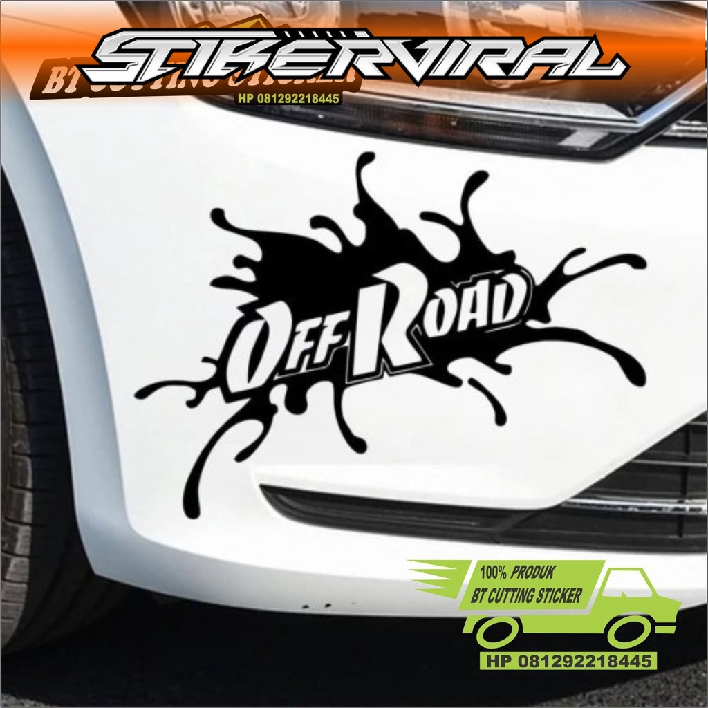 Jual stiker stiker mobil off road stiker mobil hilux stiker mobil ...
