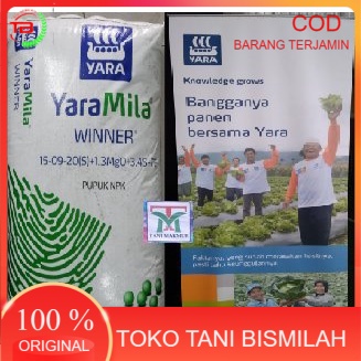 Jual Pupuk NPK Buah Yara Mila Winner 15-09-20 Repacking 1 Kg | Shopee ...