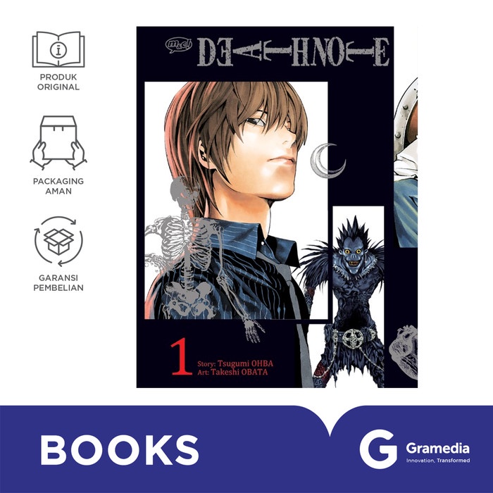 Jual Death Note New Edition vol. 01 Tsugumi Ohba/Takeshi Obata | Shopee Indonesia