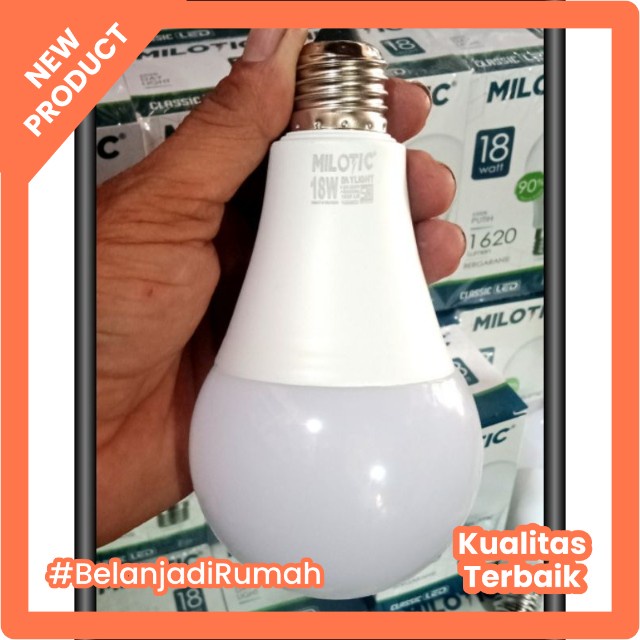 Jual Lampu super terang LED MILOTIC 18 watt | Shopee Indonesia