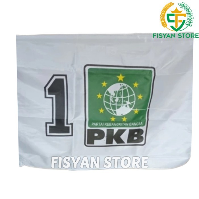 Jual Bendera Partai Kebangkitan Bangsa | Bendera PKB 150 x 225 CM ...