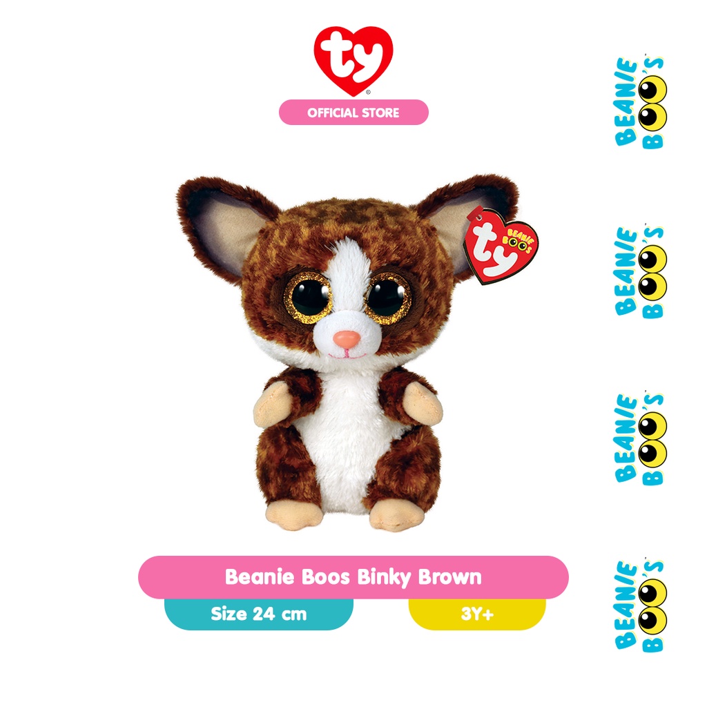 Jual TY Beanie Boos Binky Brown (Medium) - Boneka Kelinci | Shopee ...