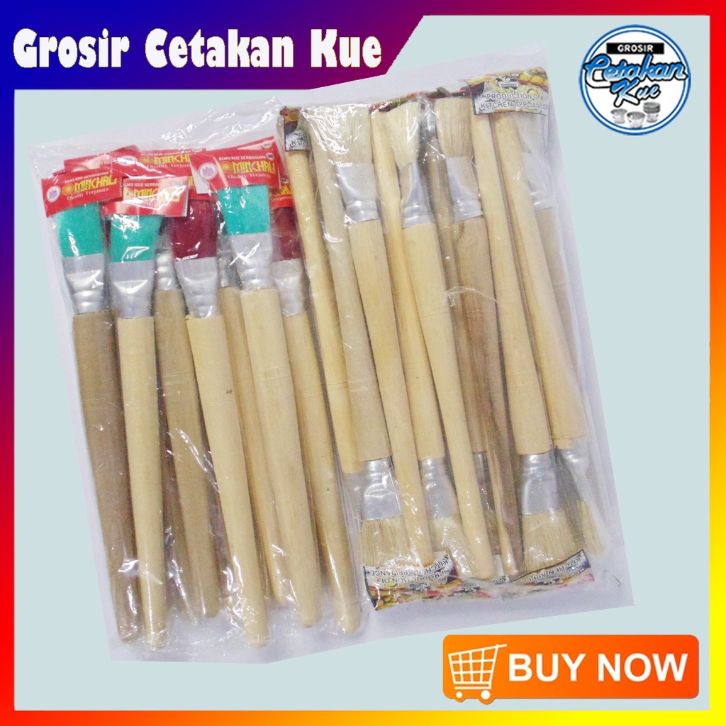 Jual KUAS KUE ROTI / KUAS PLASTIK / KUAS BULAT OLES / KUAS SERBAGUNA ...