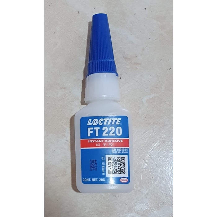 Jual LOCTITE FT 220 20G Cyanoacrylate Lem Sepatu Superglue | Shopee Indonesia