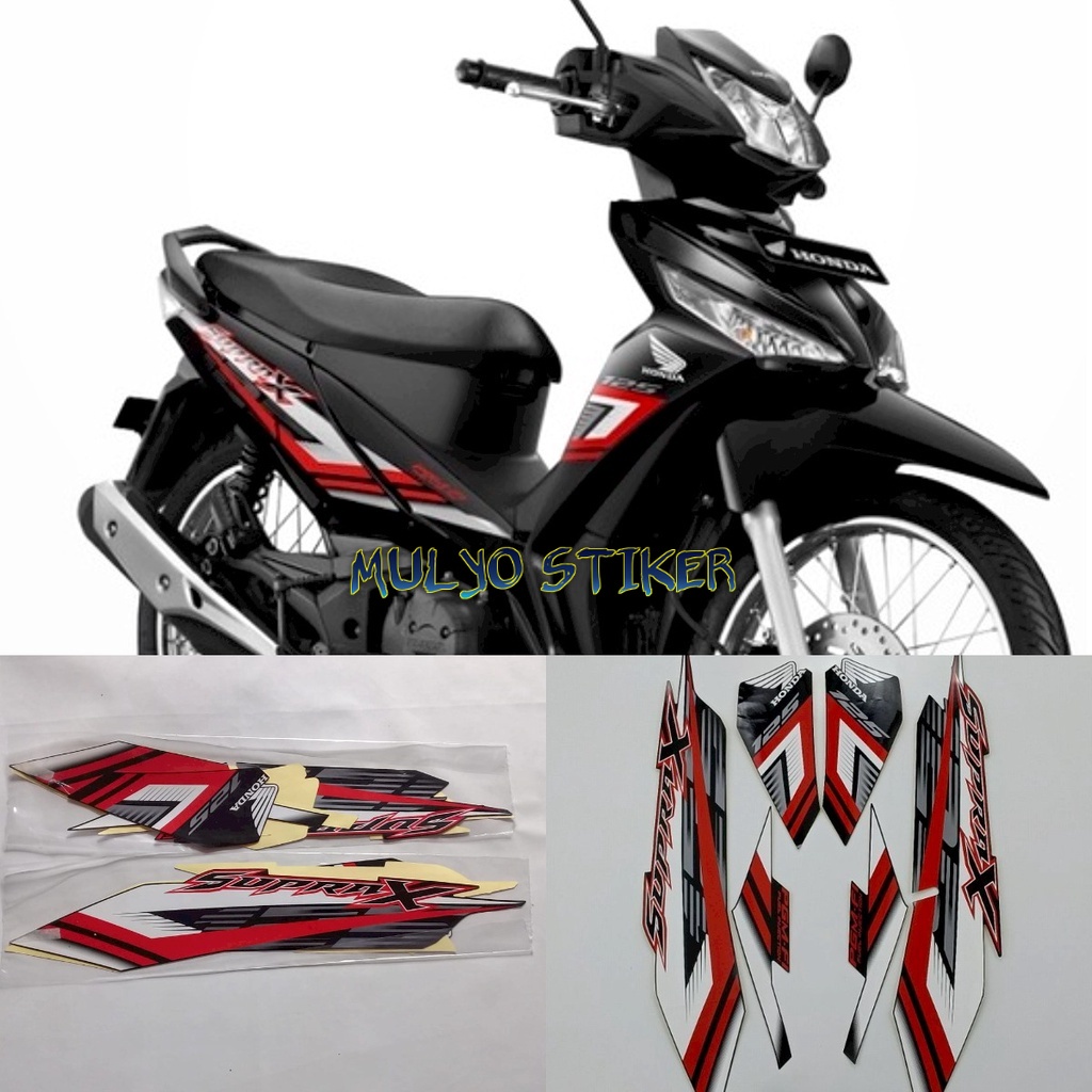 Jual STRIPING STICKER LIS LES POLET MOTOR HONDA SUPRA X 125 FI 2022 ...