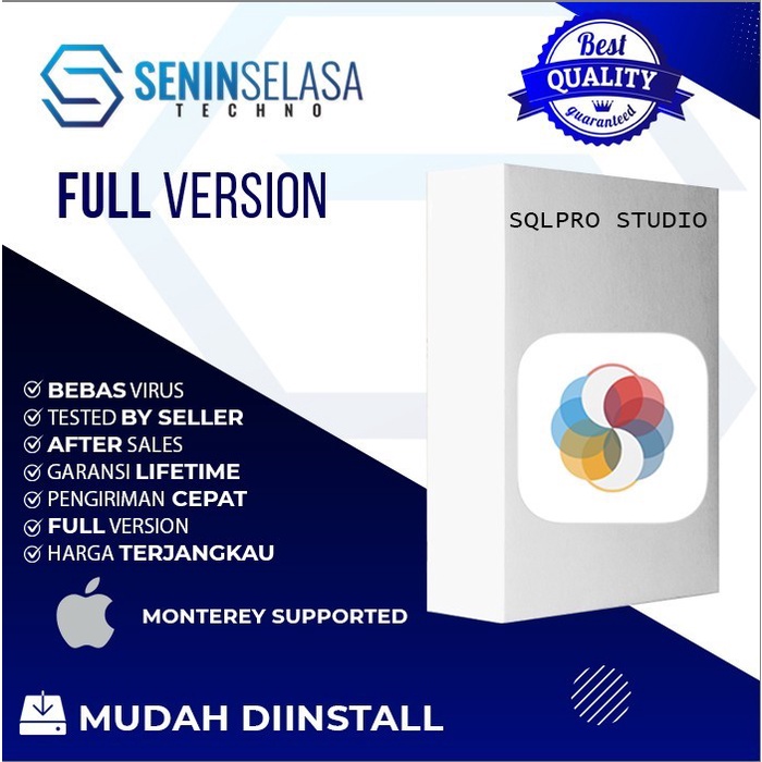 Jual Software Manajemen Bais Data: SQLPro Studio 2024 [Mac] | Shopee ...