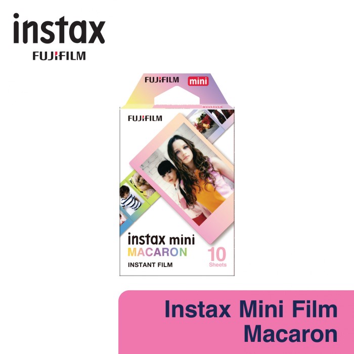 Jual Fujifilm Instax Paper Mini Film Macaron isi 10 Pcs | Shopee Indonesia