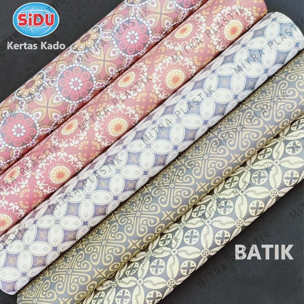 Jual isi 50pcs Kertas Kado Batik Bungkus Kado Wrapping Paper Batik ...