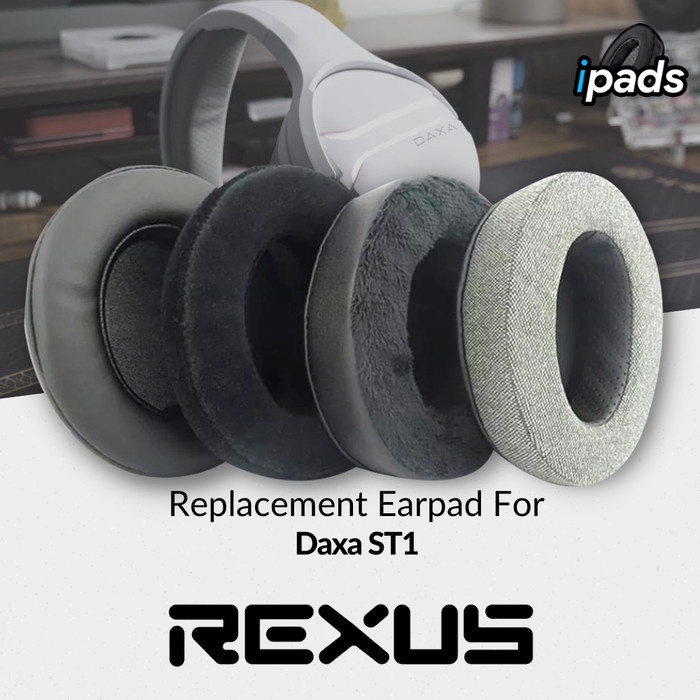 Jual Earcup Earpad Ear Cushion Rexus Daxa ST1 ST-1 ST 1 Busa Bantalan ...
