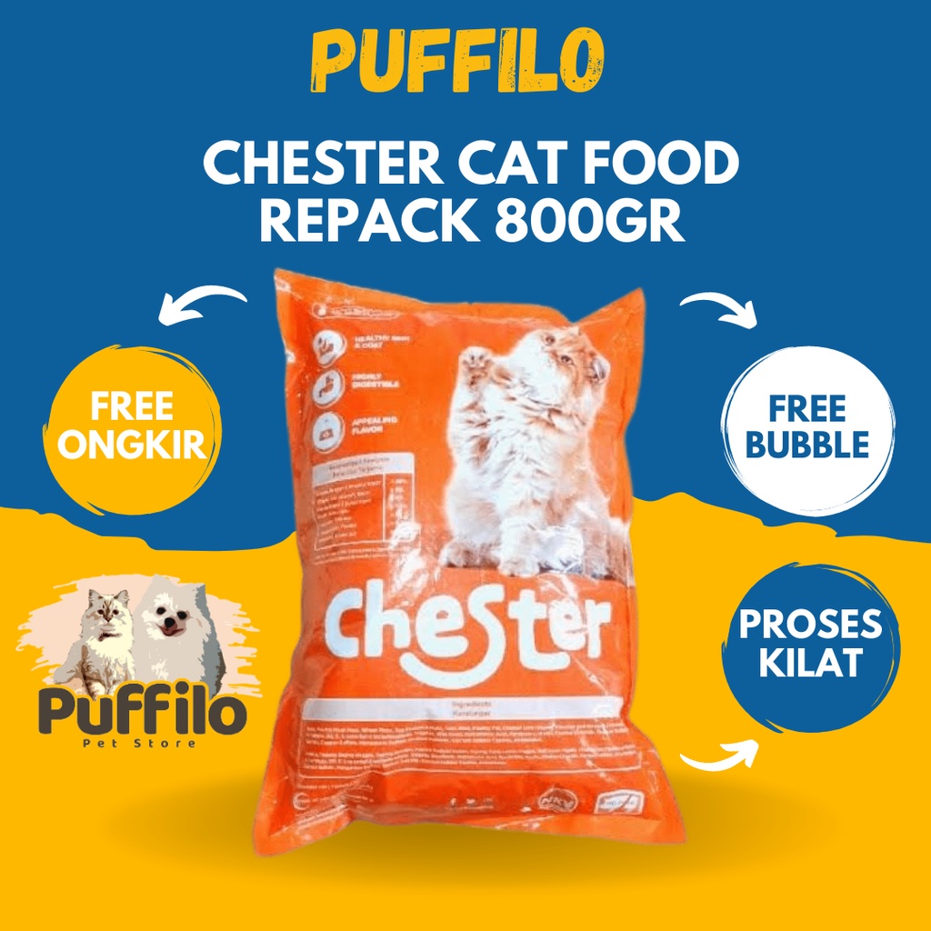Jual CHESTER TUNA CAT FOOD FRESHPACK 800GR | Shopee Indonesia