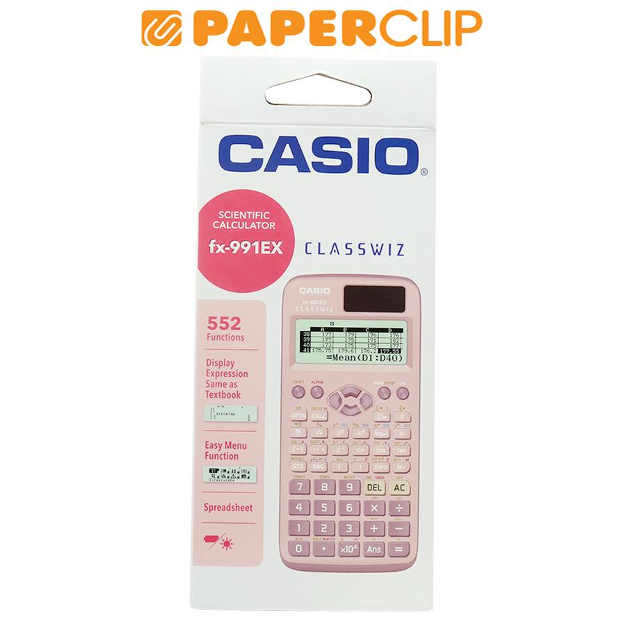 Jual CALCULATOR CASIO CLASSWIZ FX-991EX PINK | Shopee Indonesia