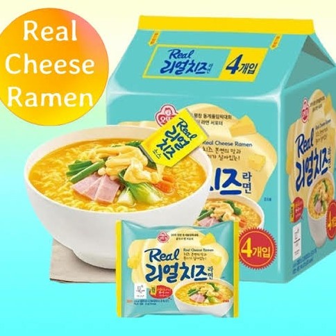Jual [NEW] ottogi real cheese ramen, mie instan rasa keju 540 gr ...