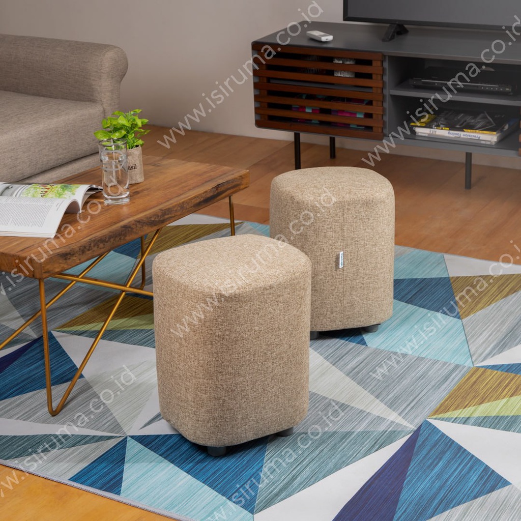 Jual Kursi / Stool Minimalis Nyaman LESLEY - Isiruma | Shopee Indonesia