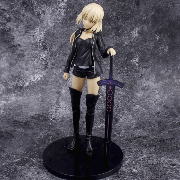 Jual Fate Grand Order Black Saber Action Figure | Shopee Indonesia