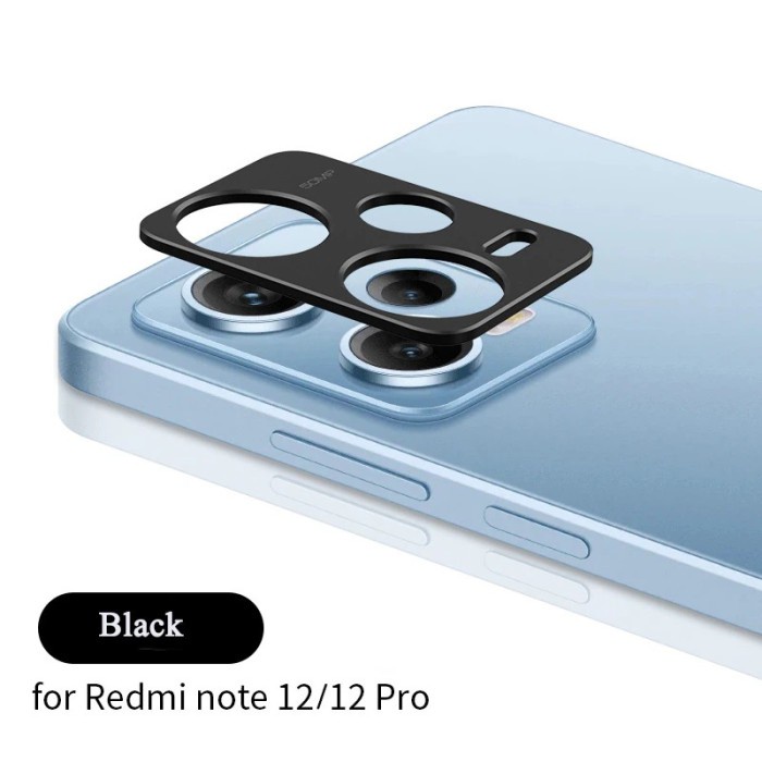 Jual METAL CAMERA BEZEL COVER FOR XIAOMI REDMI NOTE 12 4G / NOTE 12 PRO ...