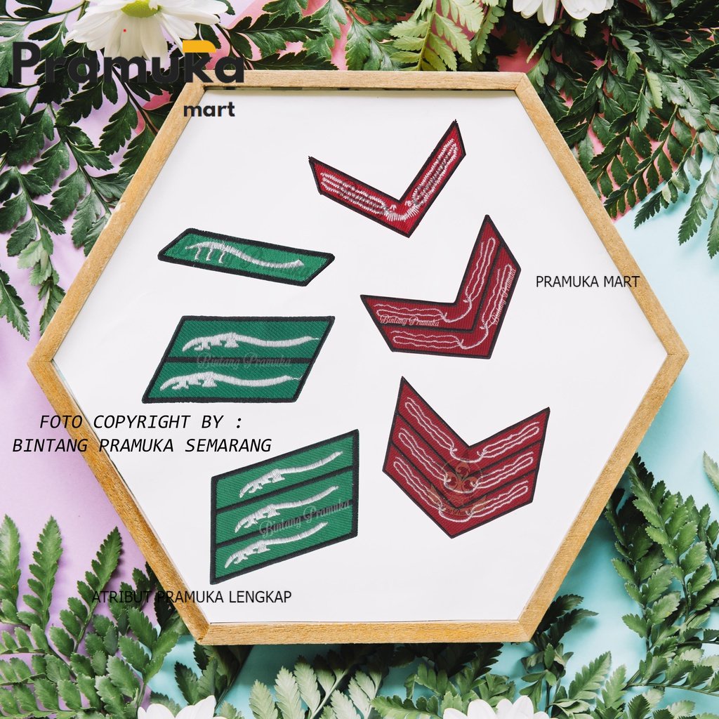 Jual Tanda kecakapan Umum TKU Pramuka Siaga Penggalang Bordir Mula ...