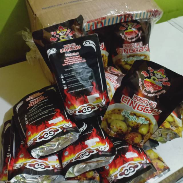 Jual [Tanggal Produksi] Baso aci CINGCAY radja rasa Bakso aci CINGCAY ...