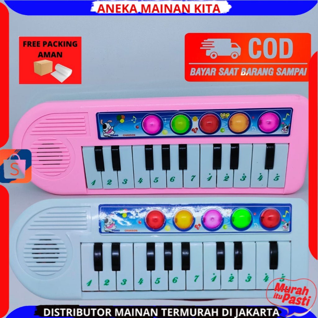 Jual Mainan Piano Anak Piano Baterai Elektrik Murah Mainan Edukasi Alat ...