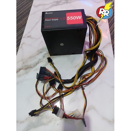 Jual Power Supply Pc Psu Power Suplay Pc Merk DeLUX V6 550W 550 Watt ...