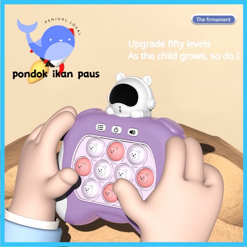 Jual 【Gratis Baterai 】Pop it elektronik pop puzzle Mesin Permainan ...