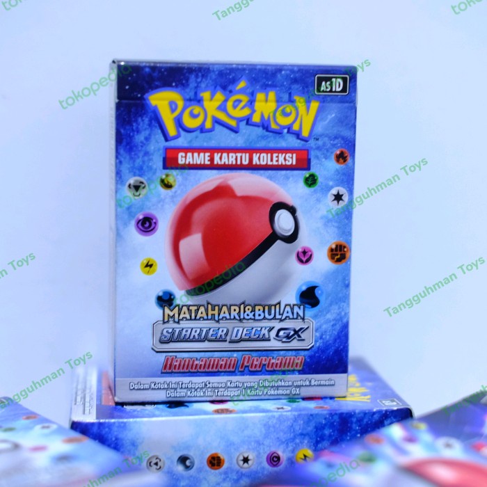 Jual Starter Deck GX Hantaman Pertama AS1D - Kartu TCG Pokemon Indonesia | Shopee Indonesia