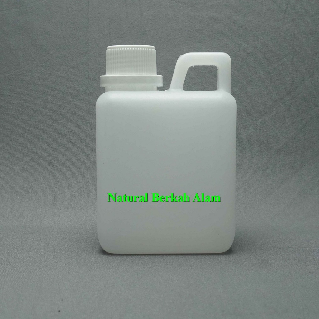 Jual Jerigen 0,5 L Natural Hdpe / Jerigen 500 ml Kotak / Jerigen Pendek ...