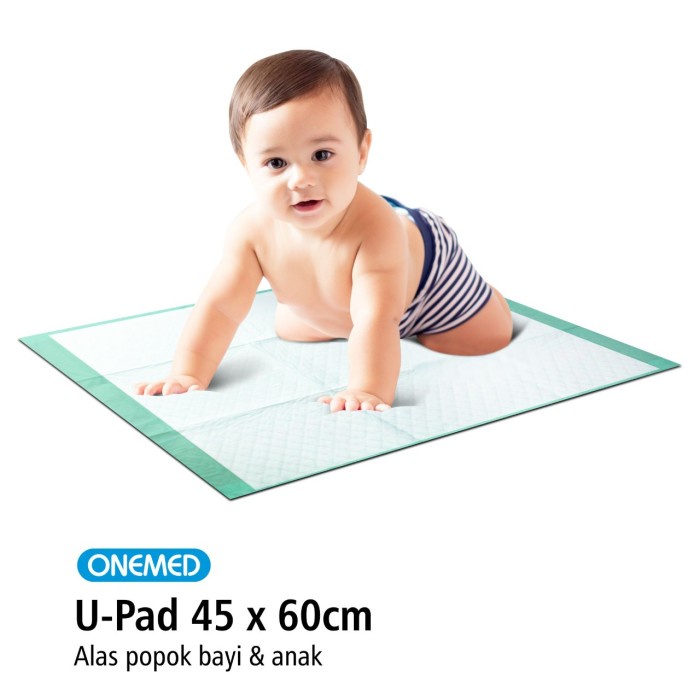 Jual ONEMED Underpad Alas Popok Bayi & Anak Ukuran 45 x 60 cm Pak Isi ...