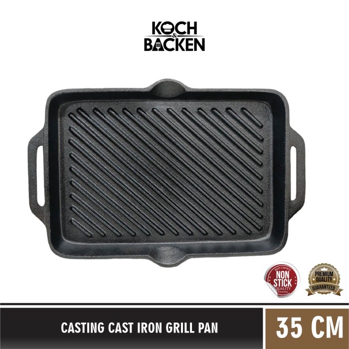 Jual SALE KOCH&BACKEN Grill Cast Iron Panggangan Besi Cor Casting Iron ...