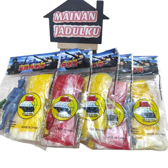 Jual mainan jadul 90 an lengkap terjun payung tentara | Shopee Indonesia