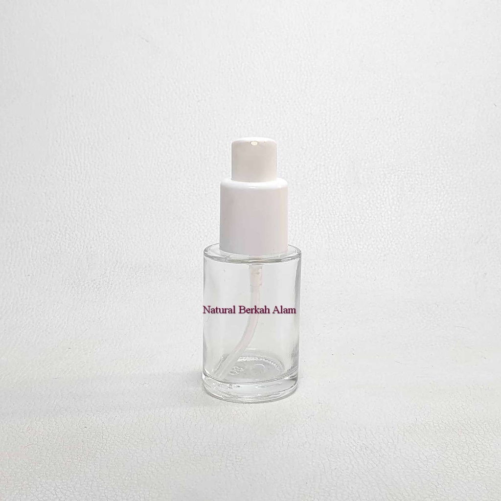Jual Botol Foundation 30 ml Cilinder kaca / Botol Kaca Foundation ...