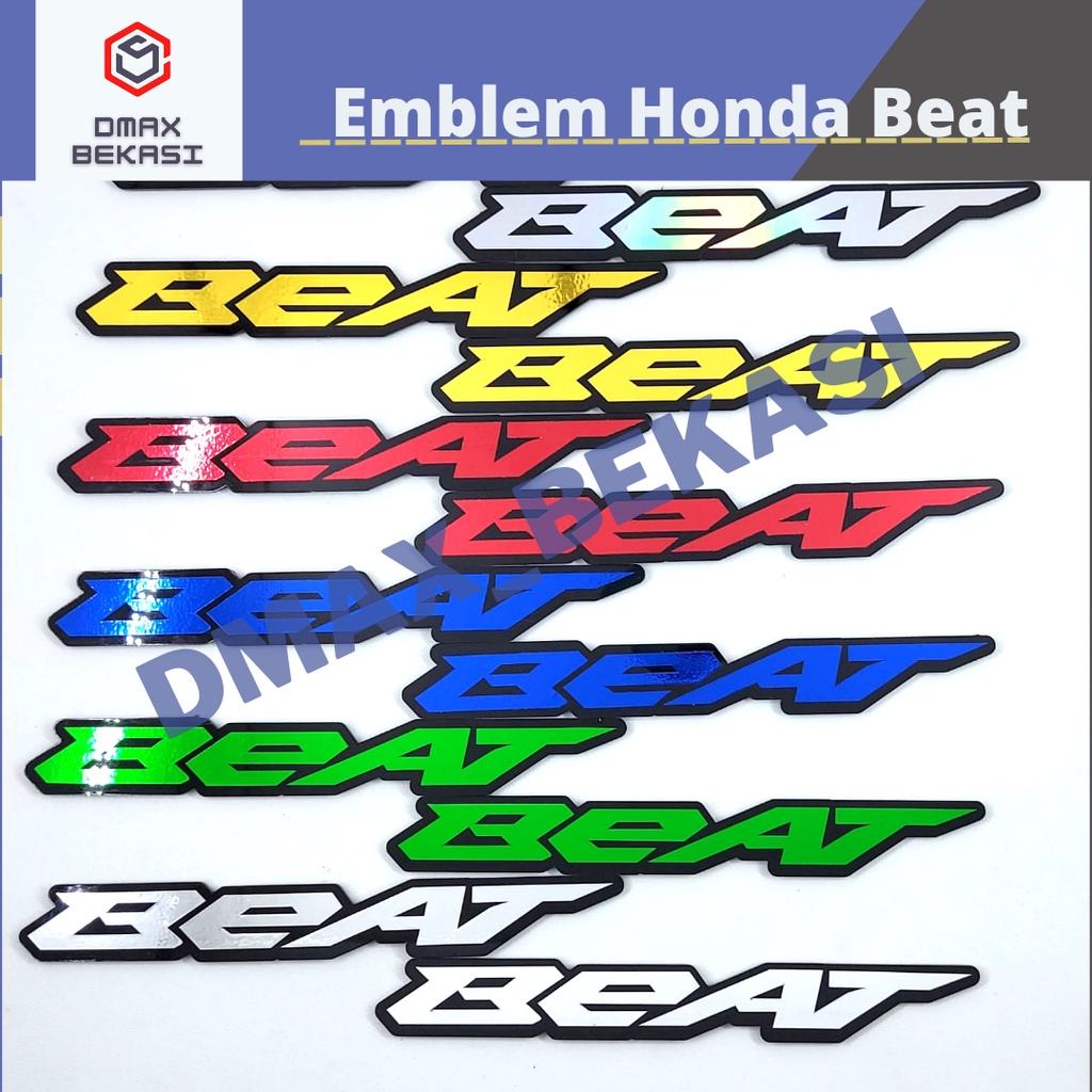 Jual Emblem Beat model originalVIRAL Timbul 2 pcs | Shopee Indonesia