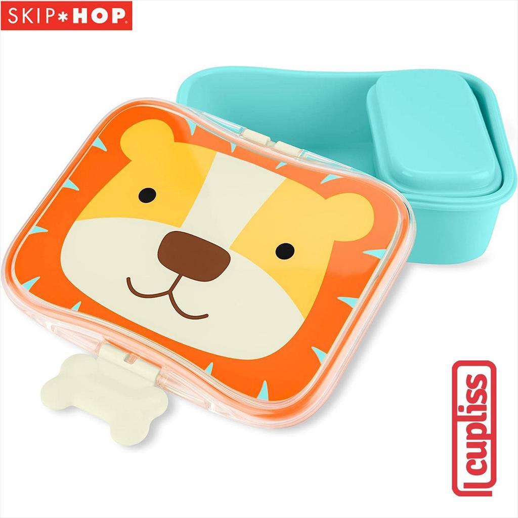Jual Skip Hop Original Zoo Lunch Kit 700 ml 284610 Lion Kotak Makan ...