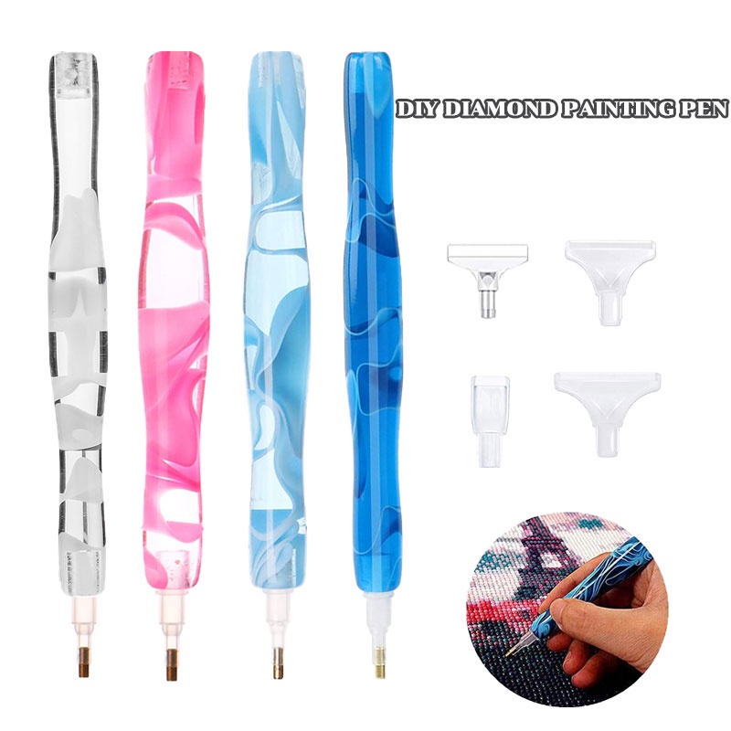Jual DIY DIAMOND PAINTING PEN / HANDMADE POINT DRILL PEN / LUKISAN ...