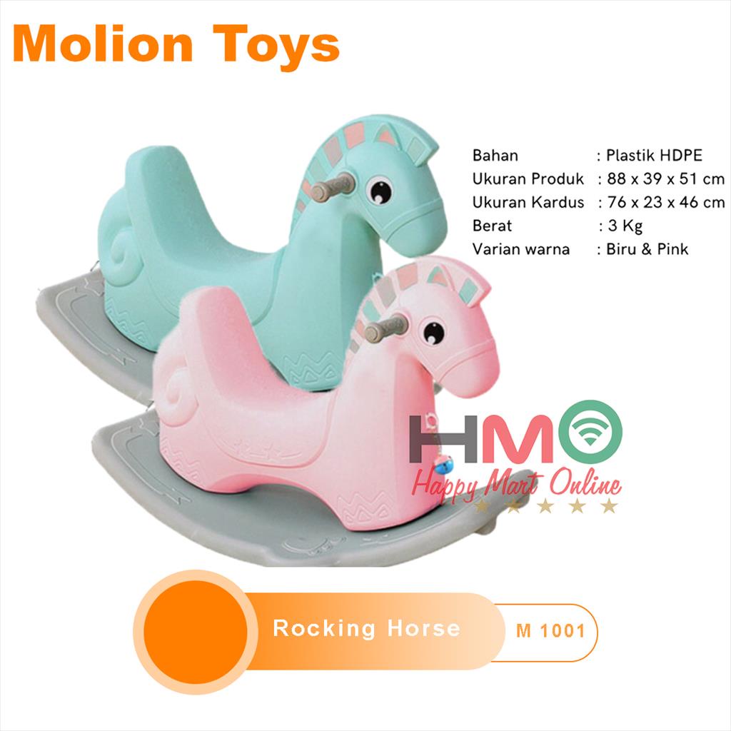 Jual Jungkat Jungkit Molion Mainan Kuda Kudaan Anak M 1001 Rocking ...
