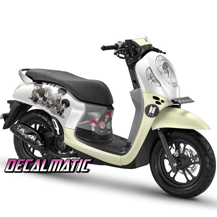 Jual Stiker Full body Decal dan Dashboard Scoopy All Type - BT21 BTS ...