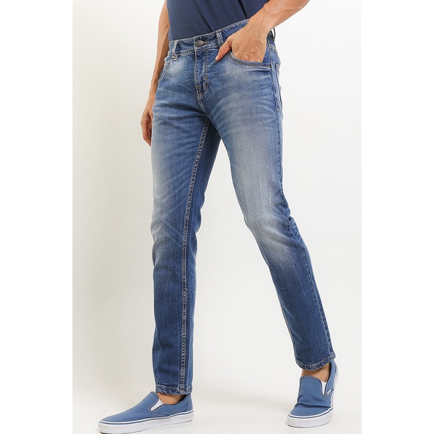 Jual Cardinal Celana Panjang Jeans Skinny Pria C0542BK17A | Shopee ...