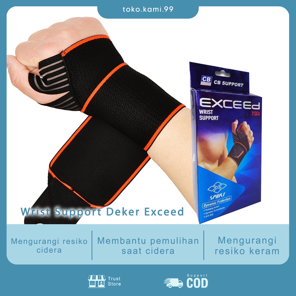 Jual Wrist Support Deker Exceed - Pelindung Pergelangan Tangan untuk ...